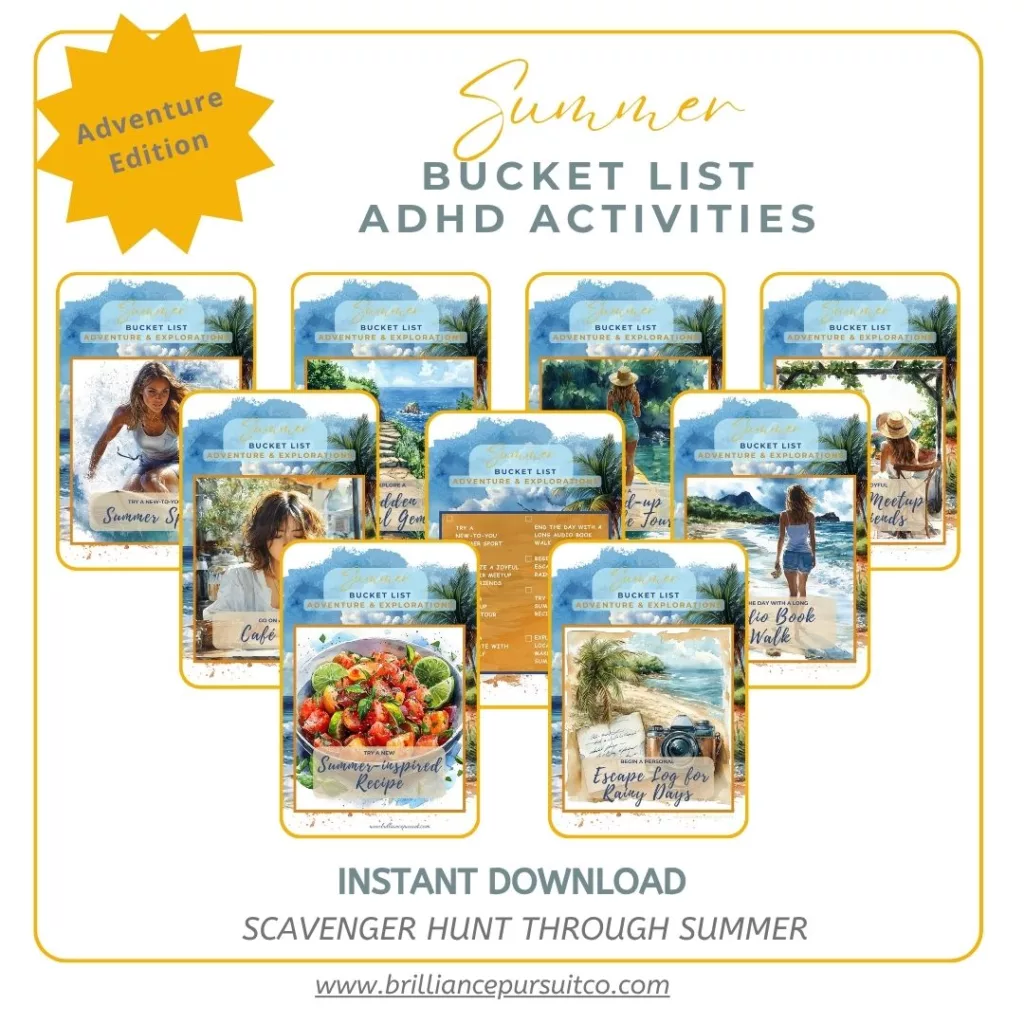 3 ADHD-Friendly Summer Bucket Lists to Make This Season Unforgettable